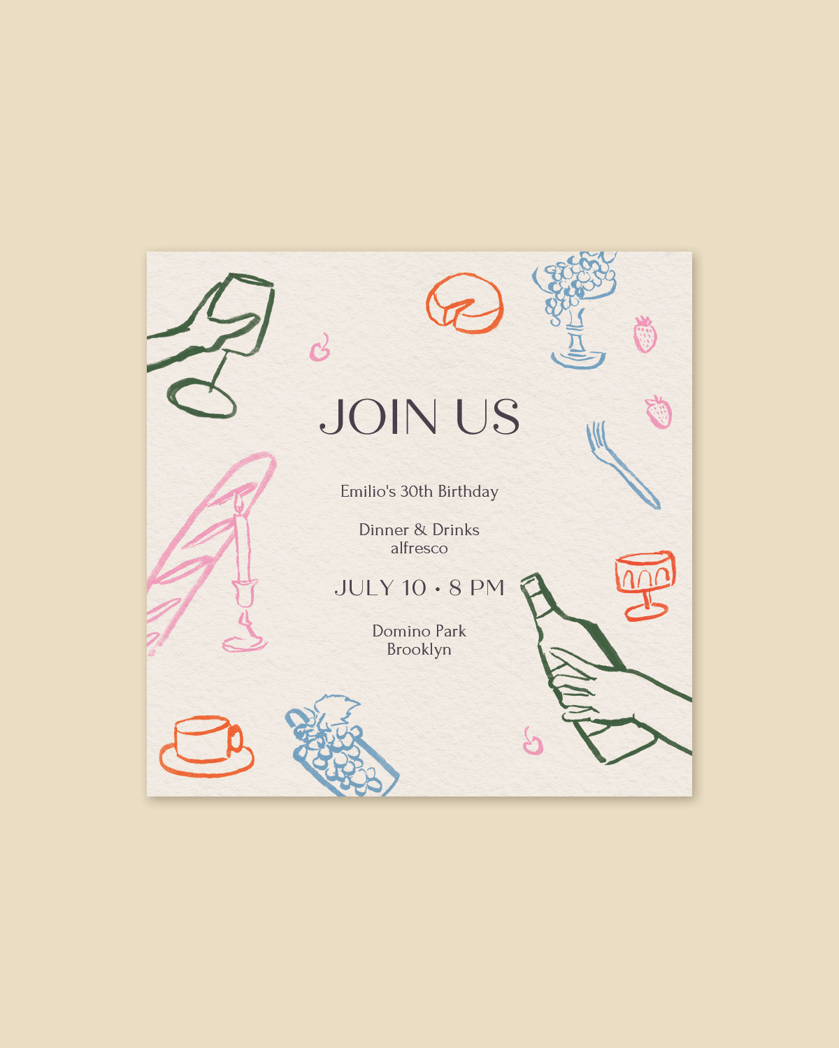 Lunch Party Invitation Templates Lunch Party Invitation Templates