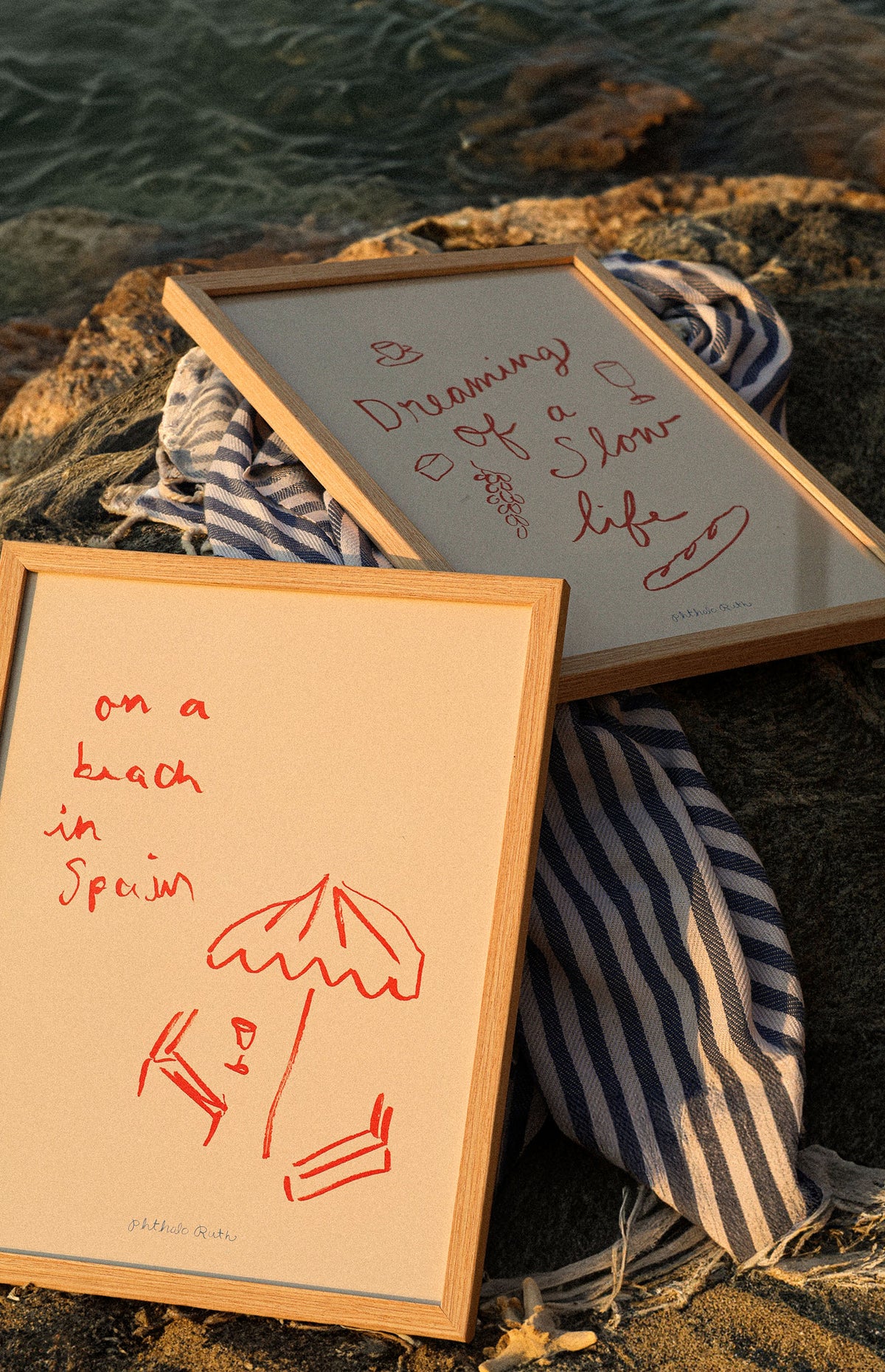 "Dreaming of a slow life" Art Print – Phthalo Ruth