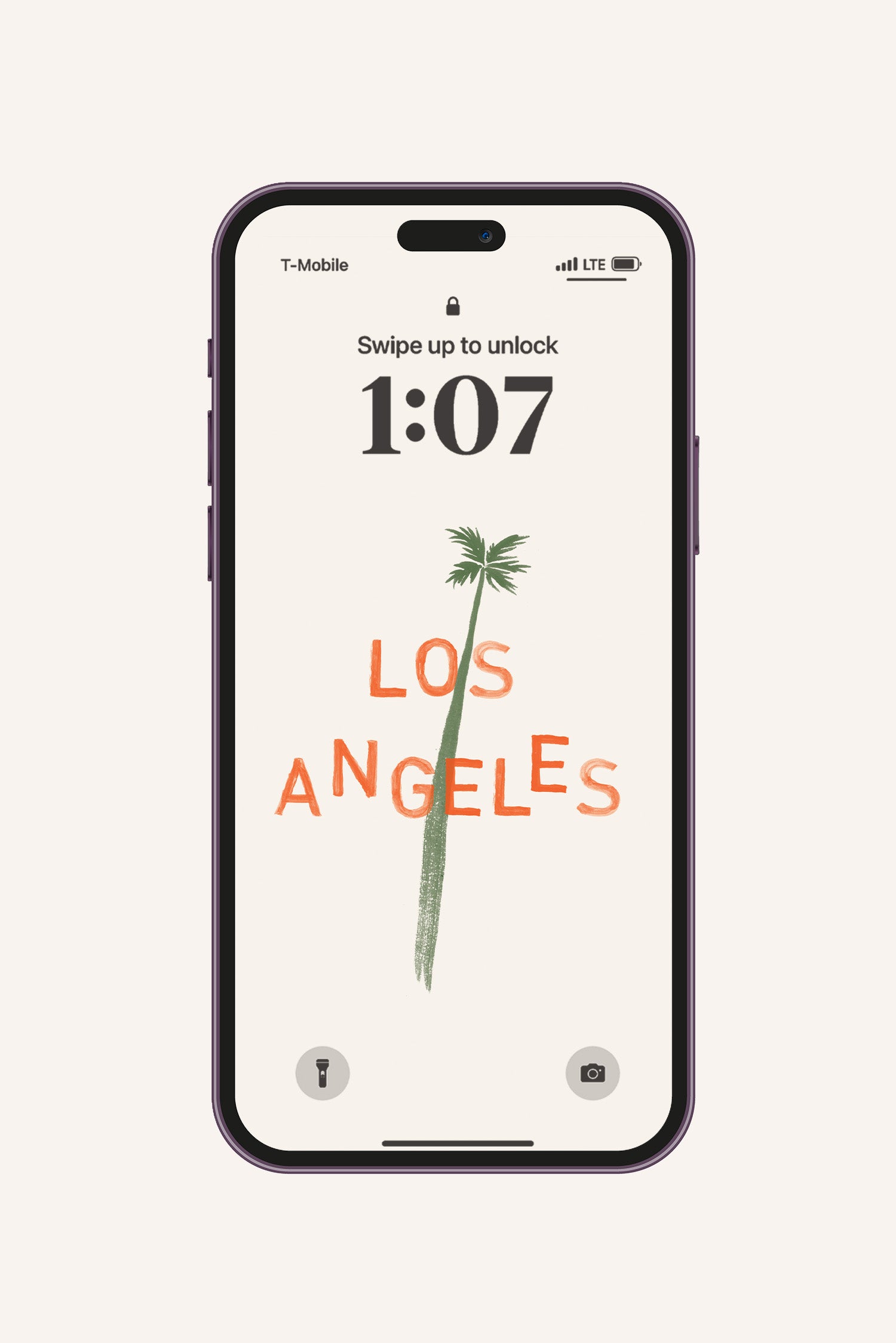 "LA" Phone Wallpaper Digital Download – Phthalo Ruth