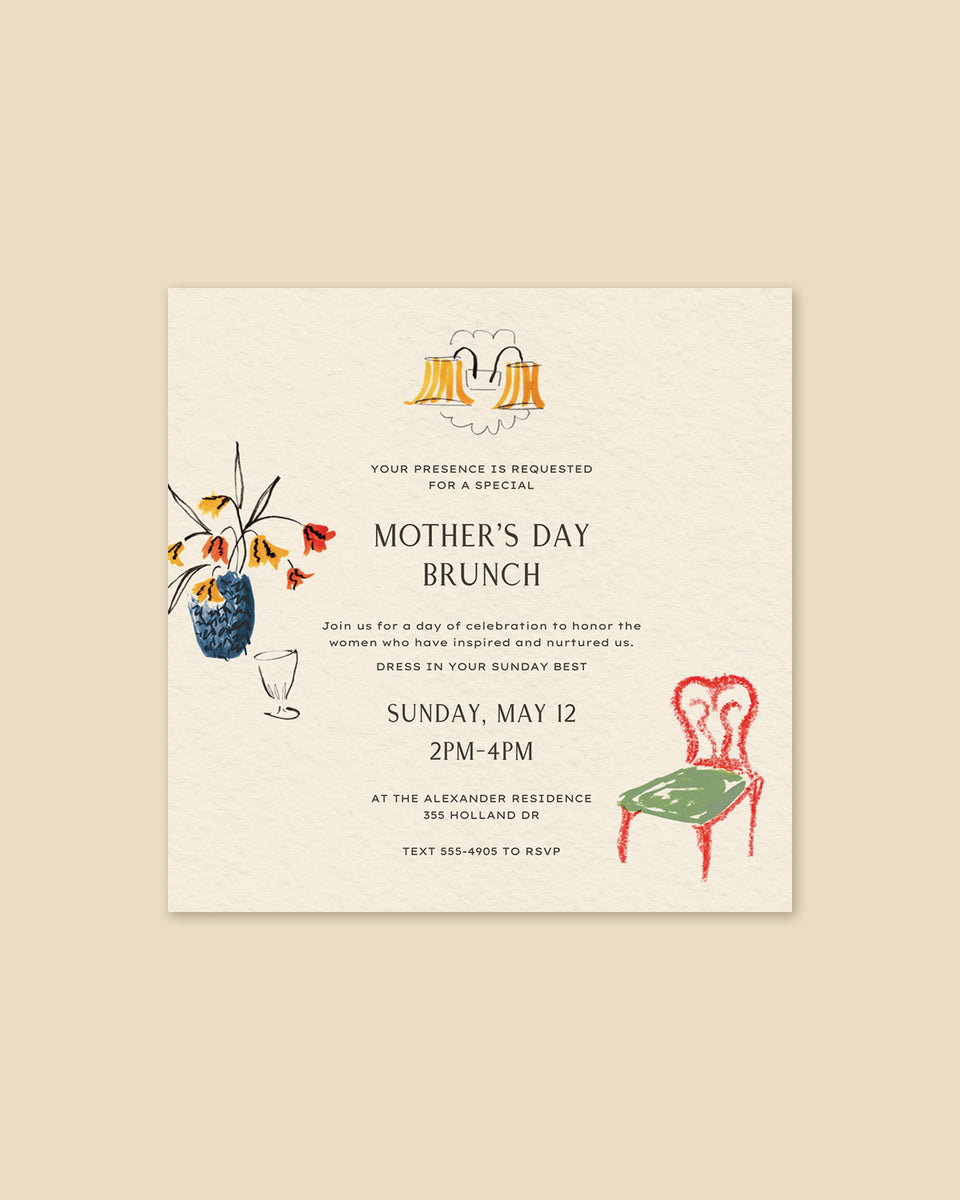 Palermo Invitation Template – Phthalo Ruth