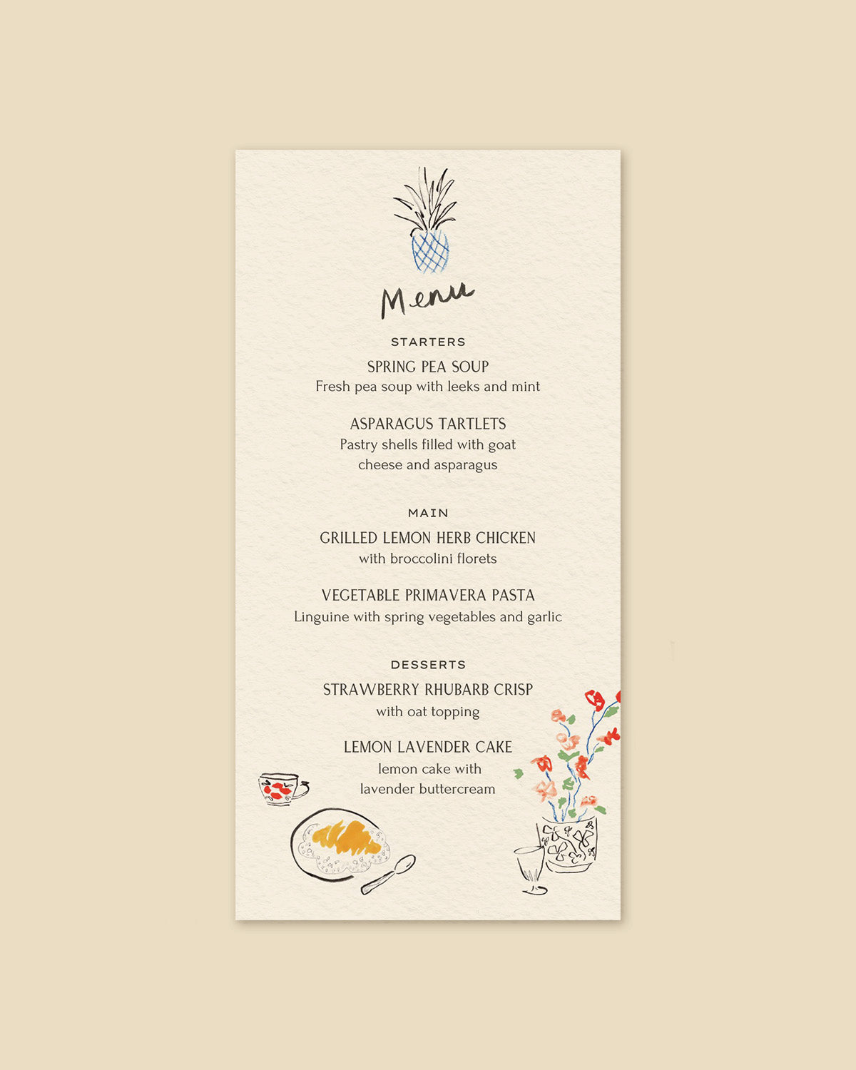 Palermo Tall Menu Template – Phthalo Ruth
