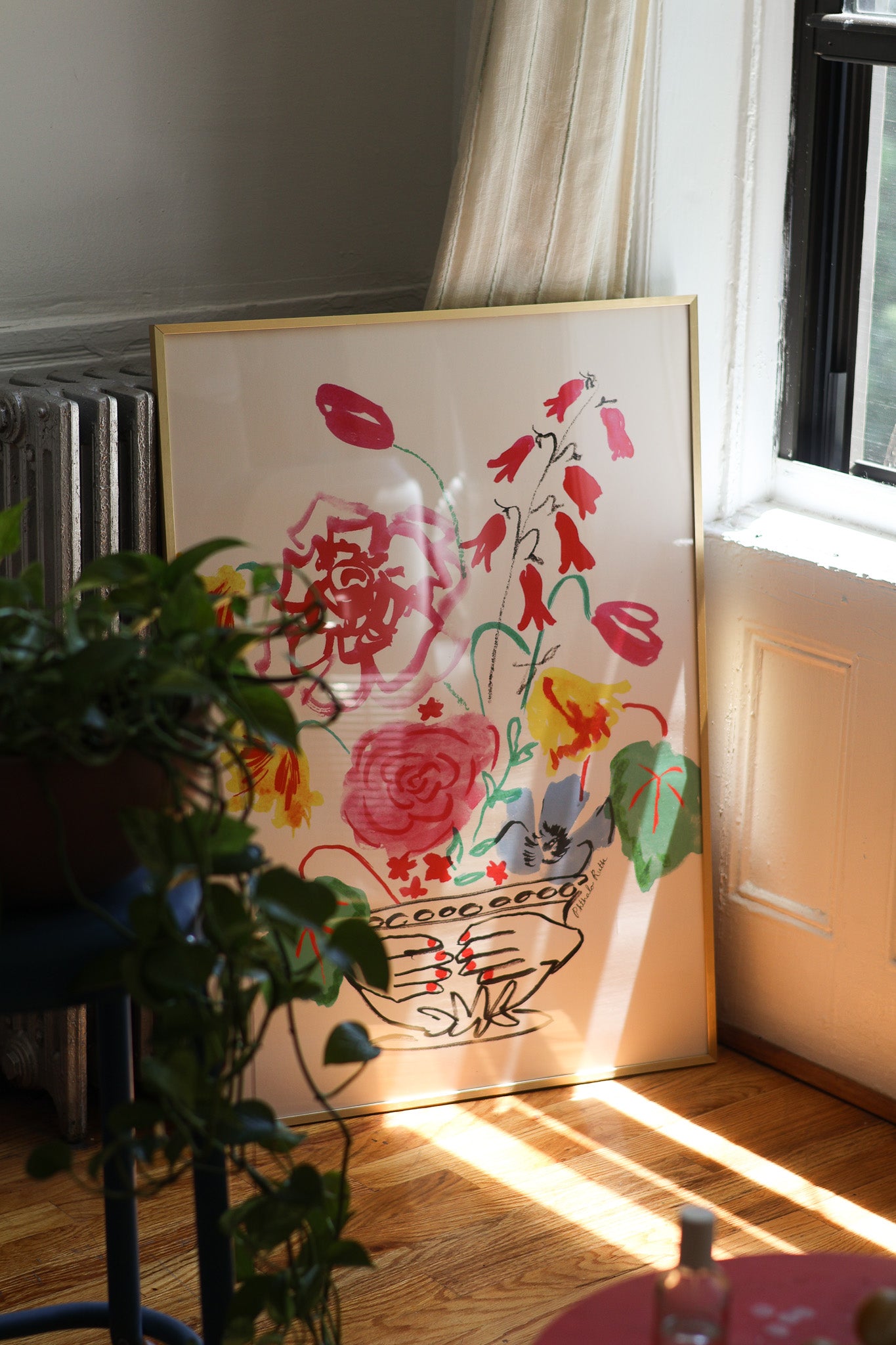 "Blooming Hands" Art Print – Phthalo Ruth